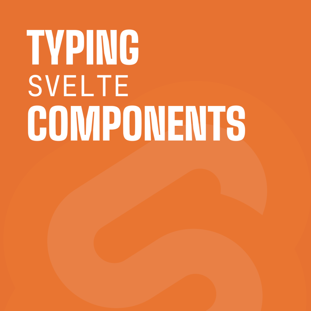 How to type Events, Slots, and Props in Svelte - Raqueeb.com How to type Events, Slots, and Props in Svelte - Raqueeb.com